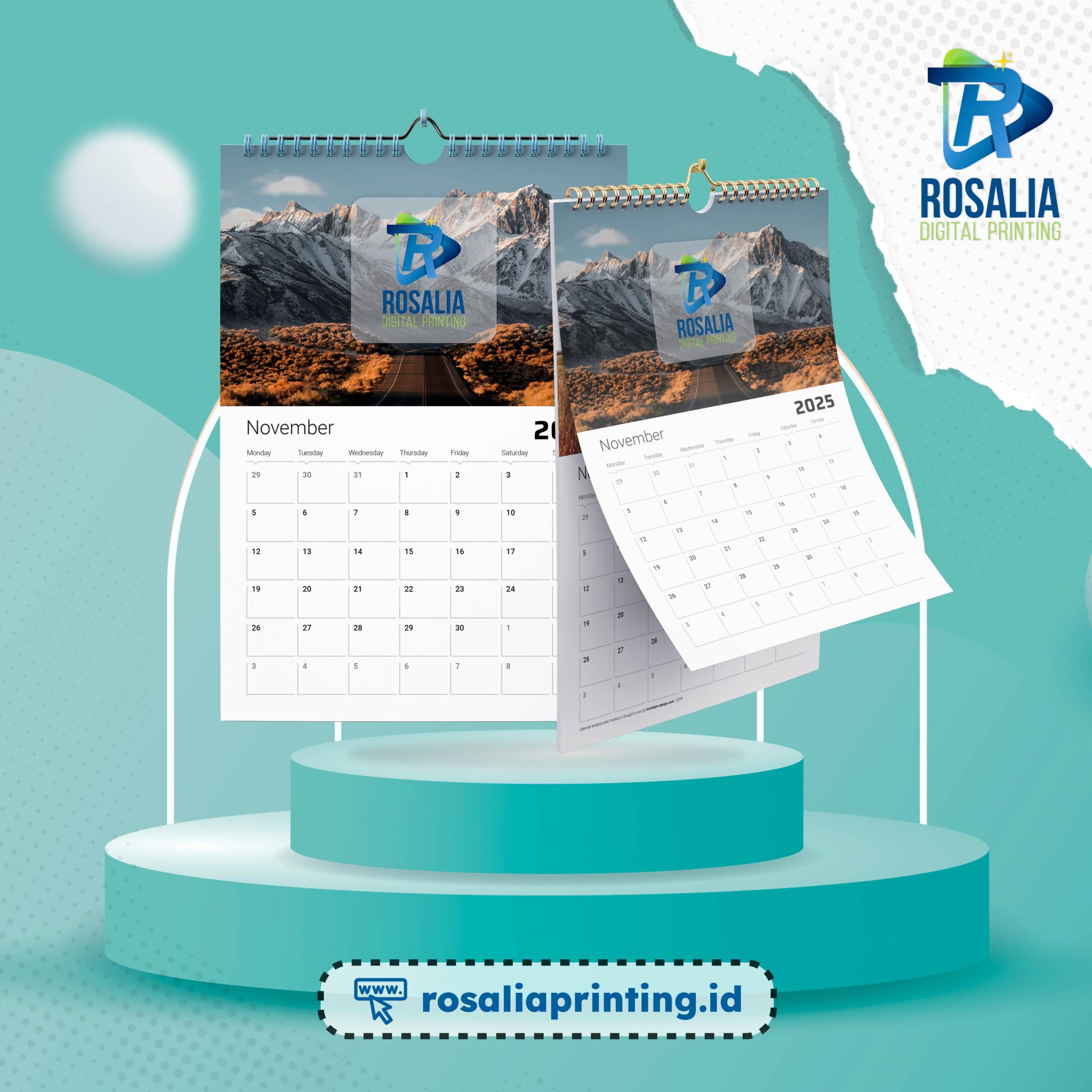 KALENDER DINDING - Rosalia Printing